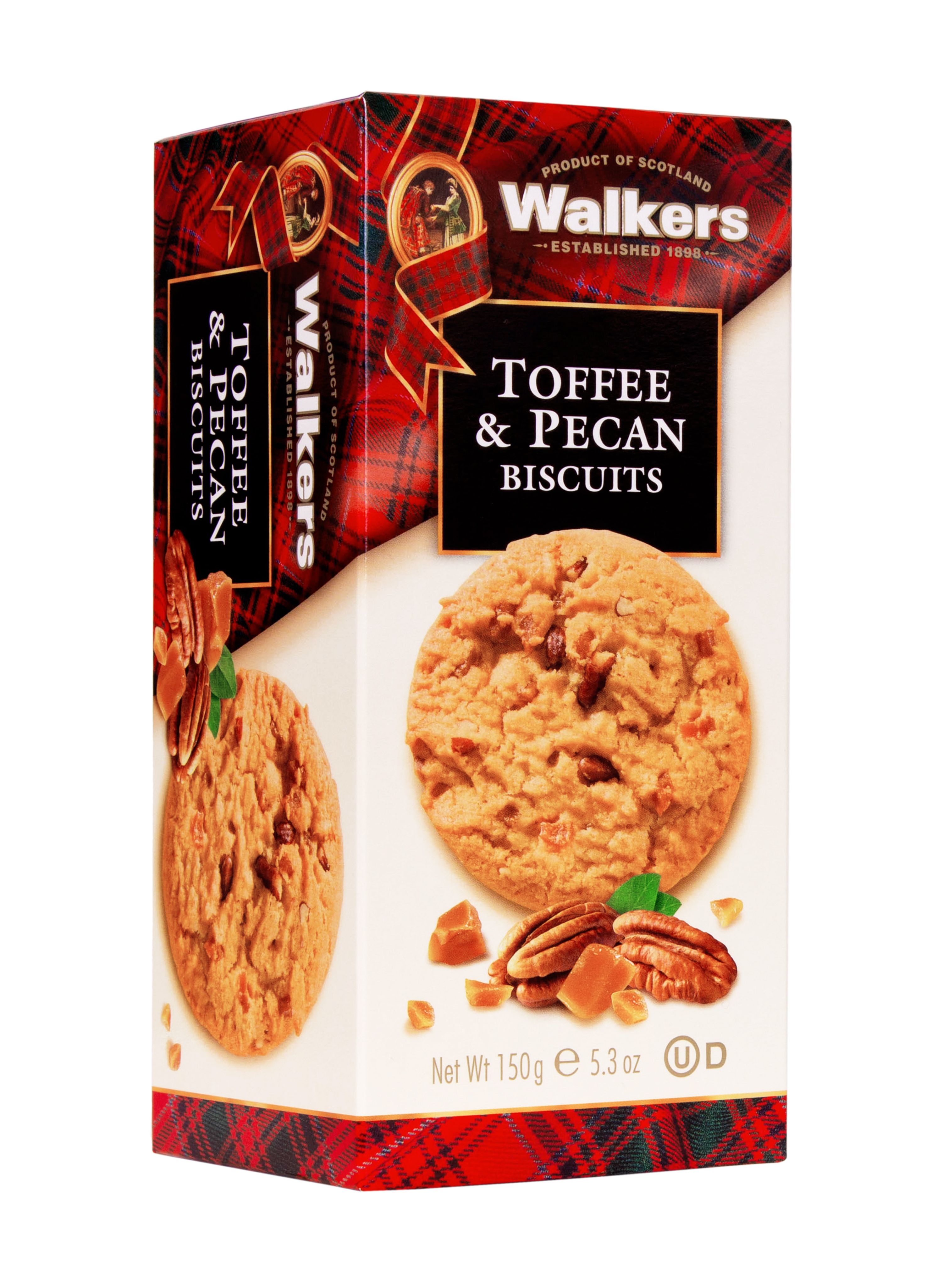 Buy Walkers Cookies With Toffe & Pecan 150 g Online in Kuwait | Talabat ...