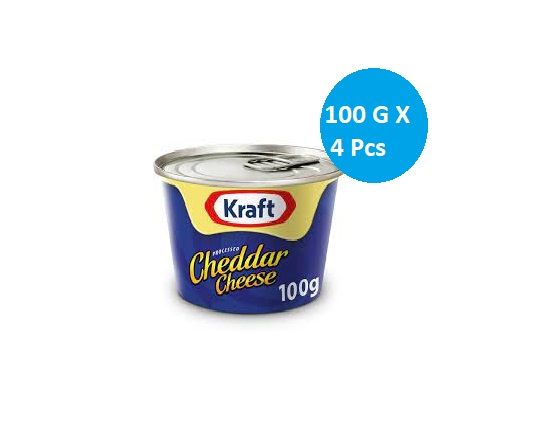 Buy Kraft Low Fat Canned Cheddar Cheese, 4x100g Online in Kuwait ...