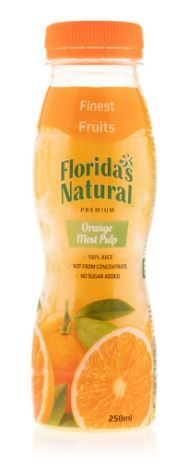Buy Florida's Natural Premium Orange Most Pulp Juice 250ml Online in ...