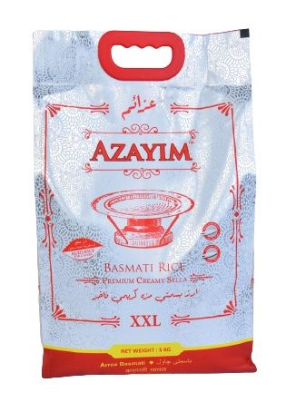 Buy Azayim Premium Creamy Sella Xxl Basmati Rice 5Kg Online in Kuwait ...