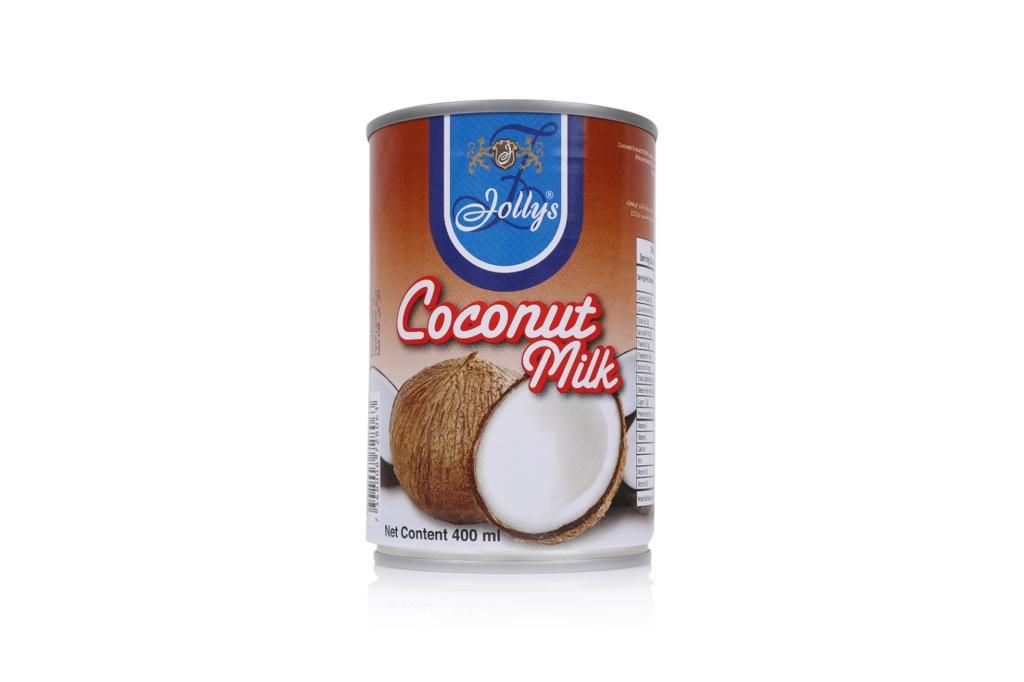 Buy Jollys Full Cream Coconut Milk (12-14%) 400ml Online in Kuwait ...