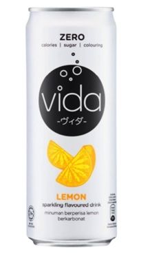 Buy Vida Lemon Sparkling Drink 325 ml Online in Kuwait | Talabat Kuwait