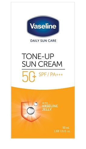 اشترِ كريم Vaseline Tone-Up Sun Cream 40+ SPF 50 مل أونلاين في Kuwait ...