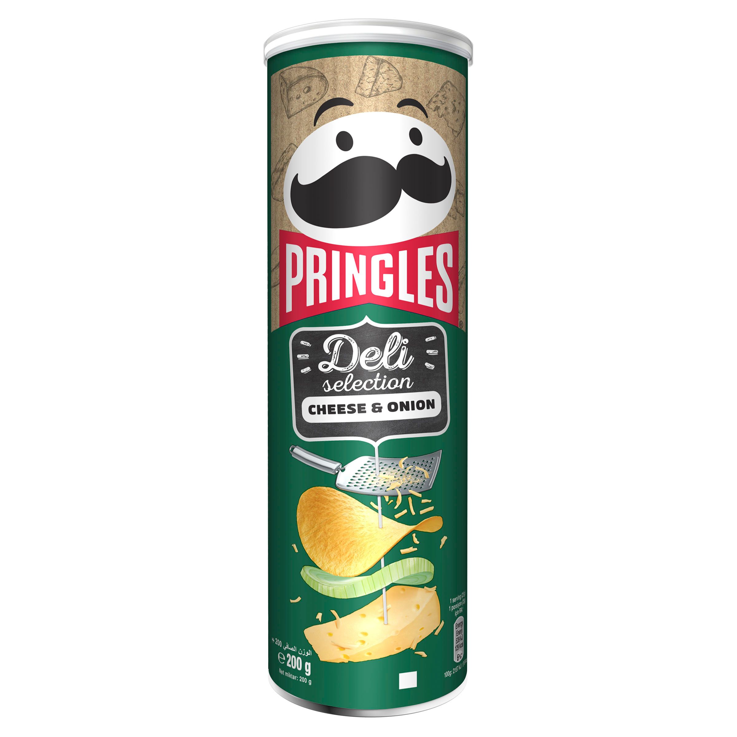 Buy Pringles Deli Selection Cheese & Onion 200 grms Online in Kuwait ...