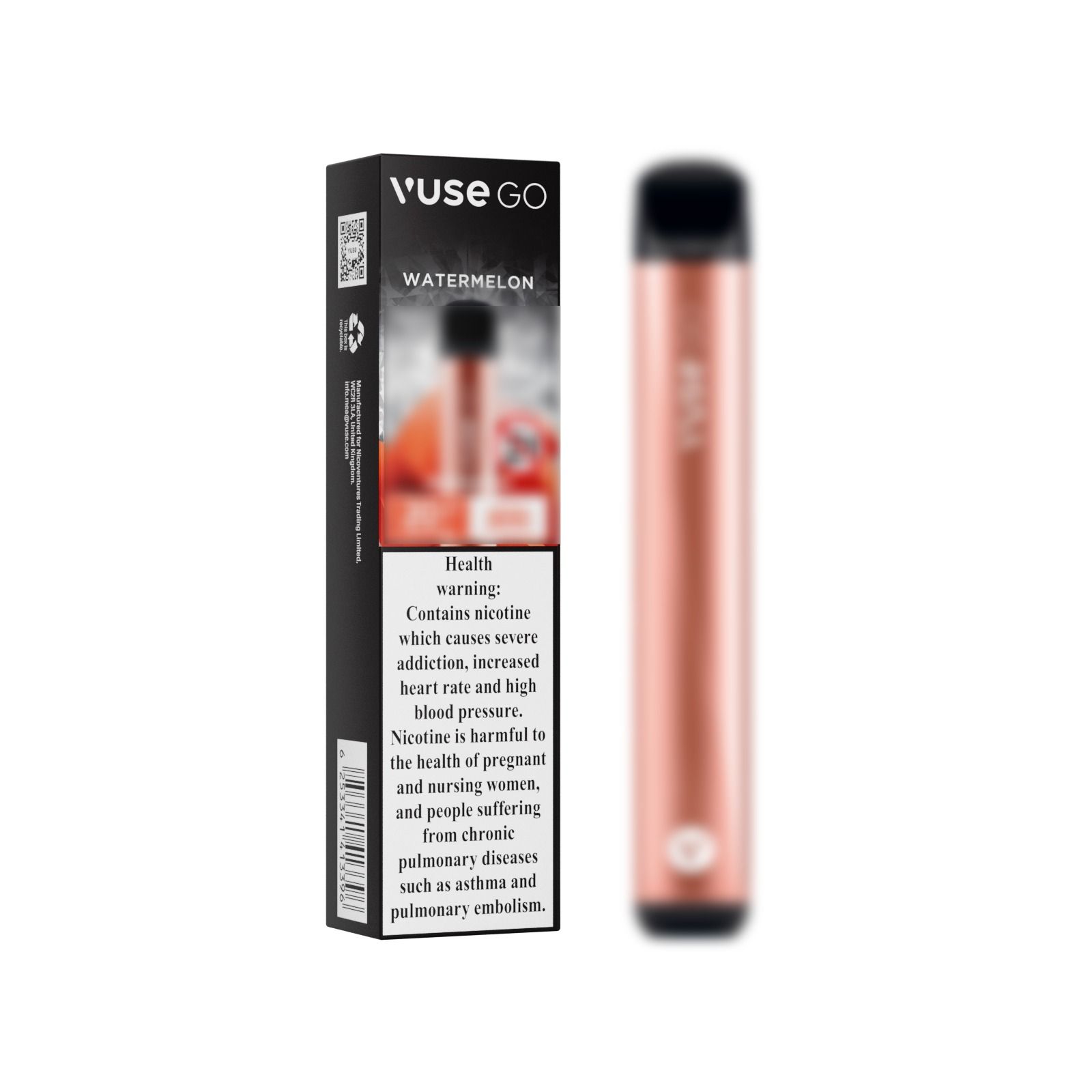 Buy Vuse Go Watermelon 600 Puffs 20Mg Online in Kuwait | Talabat Kuwait