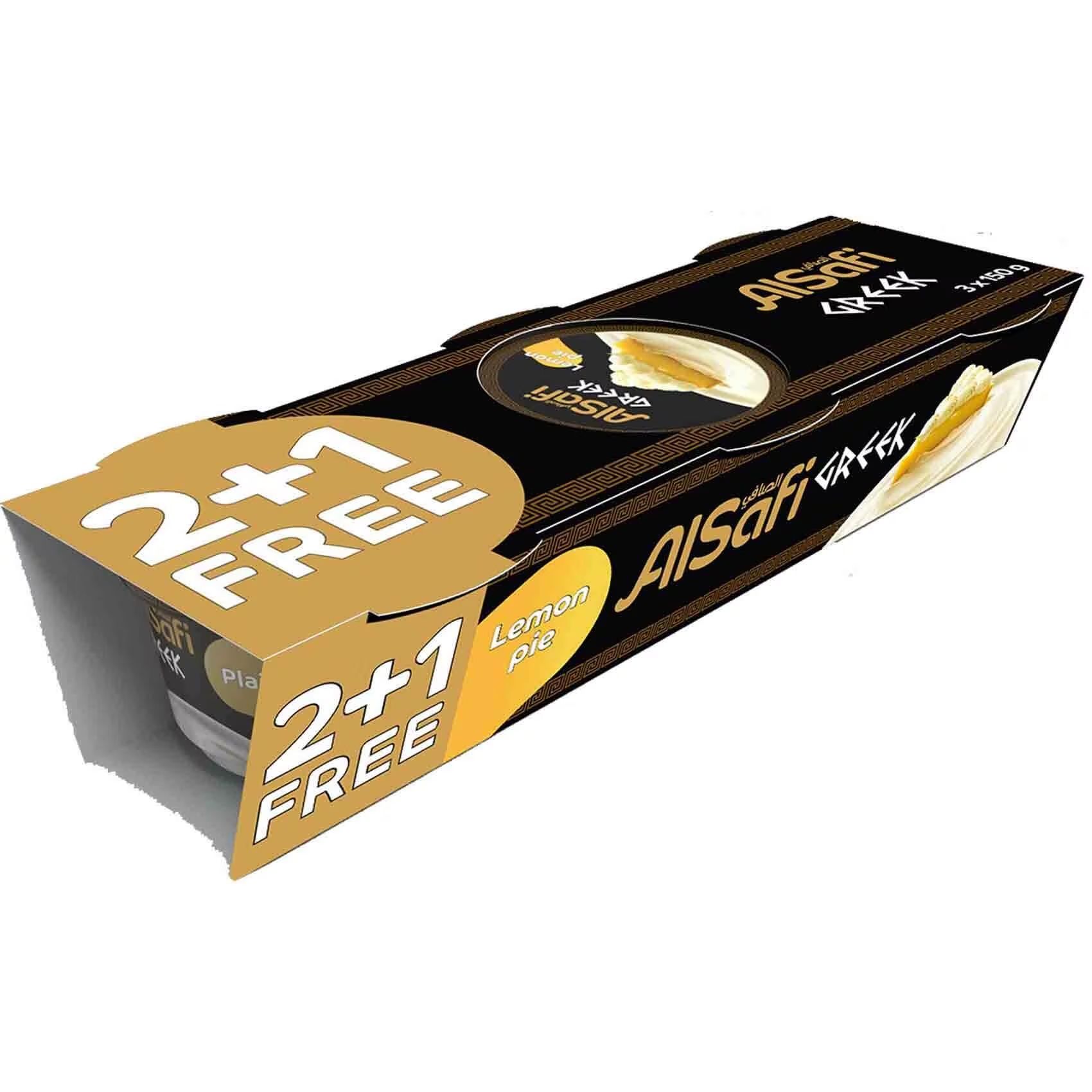 Buy Al Safi Greek Lemon Pie 150G(2+1Free) Online in Kuwait | Talabat Kuwait