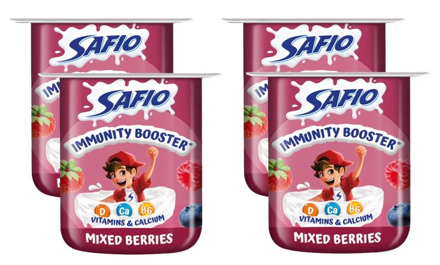 Buy Safio Yog M'Beries 110G X 3+1 Free Online in Kuwait | Talabat Kuwait