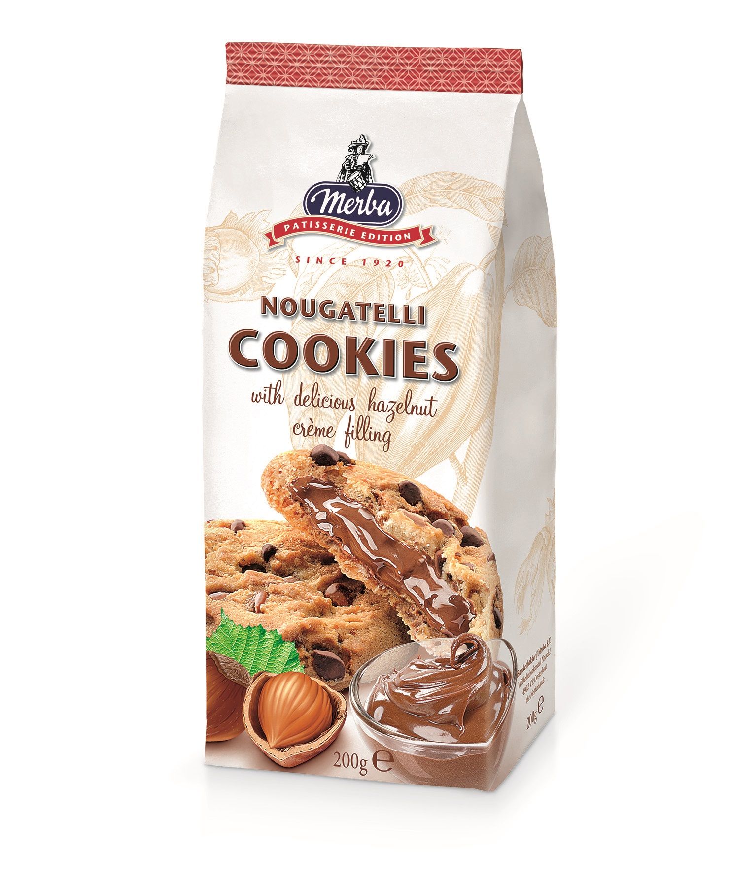 Buy Merba Patisserie Nougatelli Cookies 200 g Online in Kuwait ...