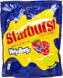 Buy Starburst Candy Very Berry 165G Online in Kuwait | Talabat Kuwait