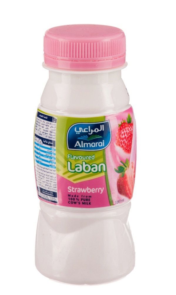 Buy Almarai Fresh Laban Strawberry 180 Ml Online in Kuwait | Talabat Kuwait