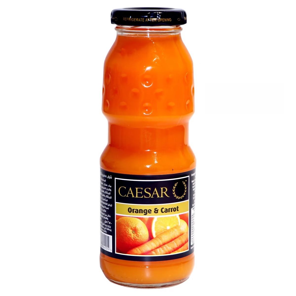 Buy Caesar Juice Orange & Carrot Bottle 250ml Online in Kuwait ...