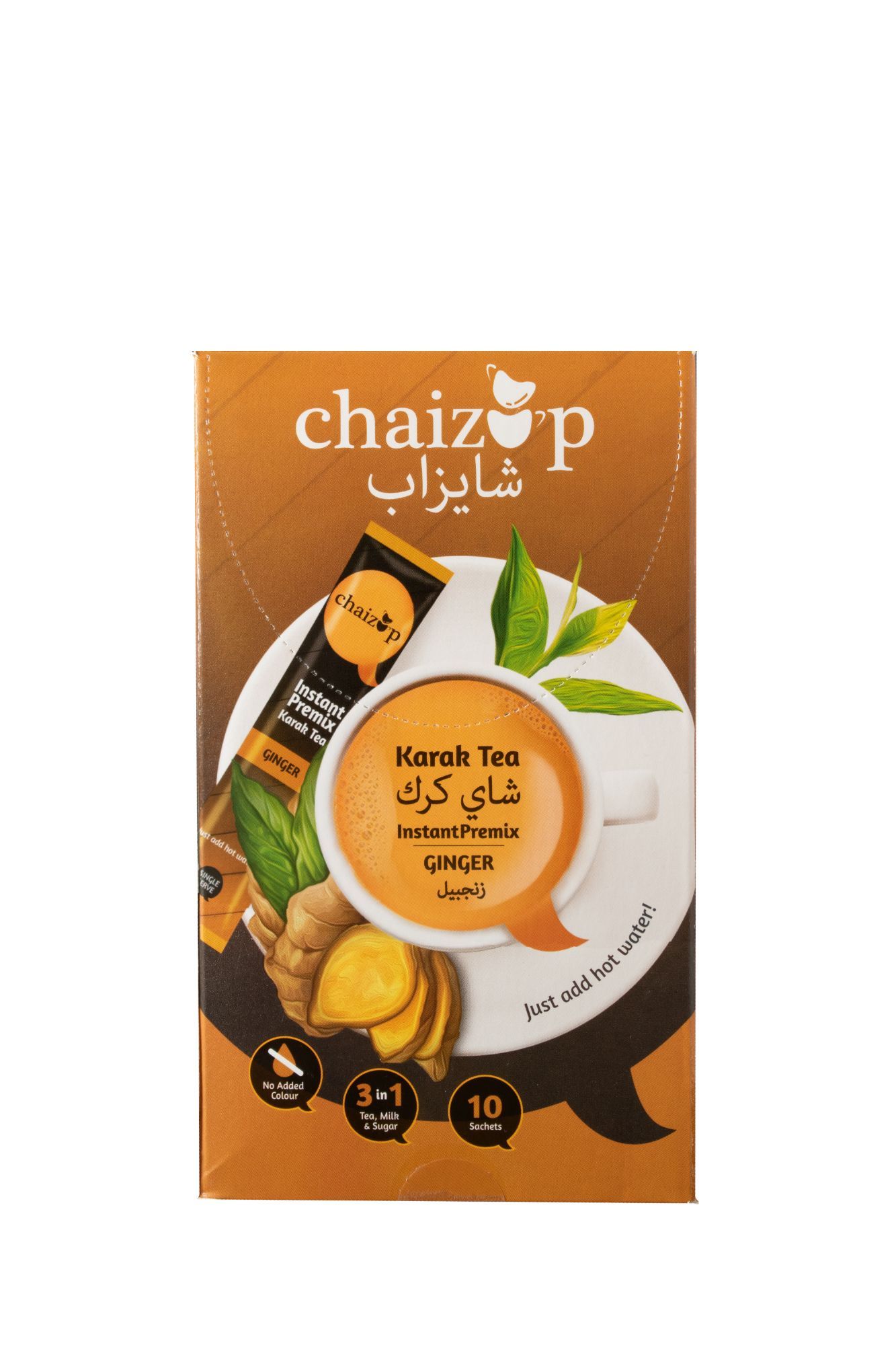 Buy Chaizup Ginger Instant Karak Tea, 10x20g Online in Kuwait | Talabat ...