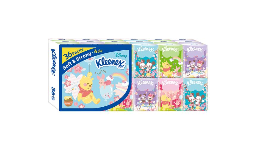 Kleenex Disney Sakura Hanky 36 Packets delivery in Hong Kong | foodpanda