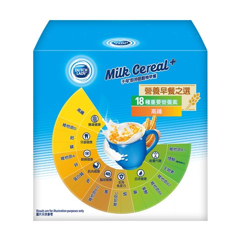 Dutch Lady - Milk Cereal+ Instant Milk Cereal Drink 10 x 30g delivery ...