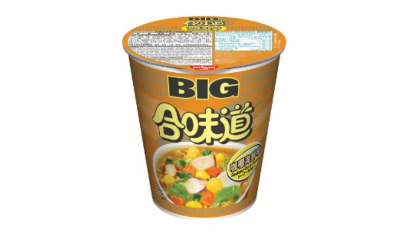 Nissin Cup Noodles Big Cup Curry Seafood Flavour 101g delivery in Hong ...