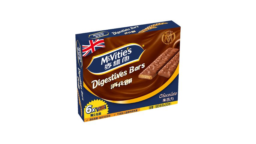McVitie's Multi-pack Digestive Bar Chocolate 180g delivery in Hong Kong ...