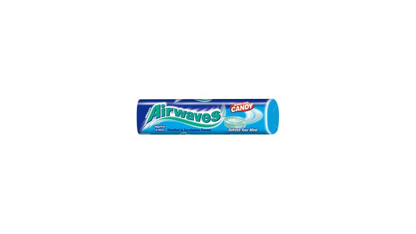 Wrigley's Airwaves Menthol & Eucalyptus Flavour (10 Pieces) 30g ...