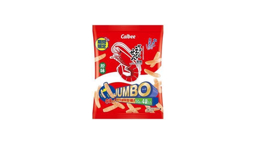 Calbee - Original Flavour Jumbo Prawn Crackers 200g delivery in Hong ...