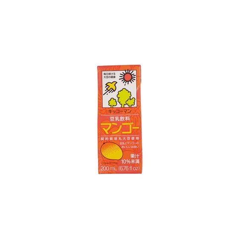 Kikkoman - Mango Flavoured Soymilk 200ml delivery in Hong Kong | foodpanda