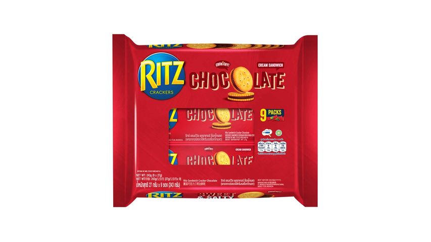 Ritz Chocolate Sandwich 9pcs 243g delivery in Hong Kong | foodpanda
