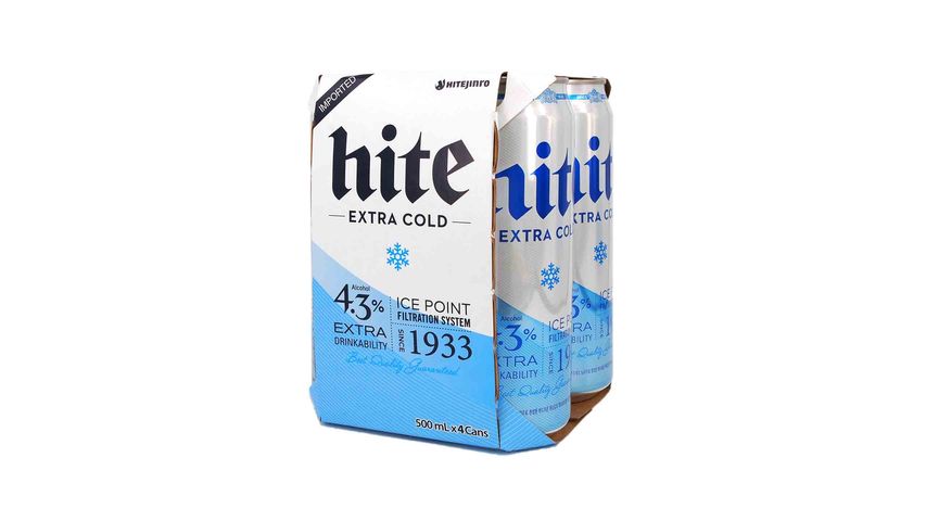 Hite King Can Beer 500ml x4 delivery in Hong Kong | foodpanda