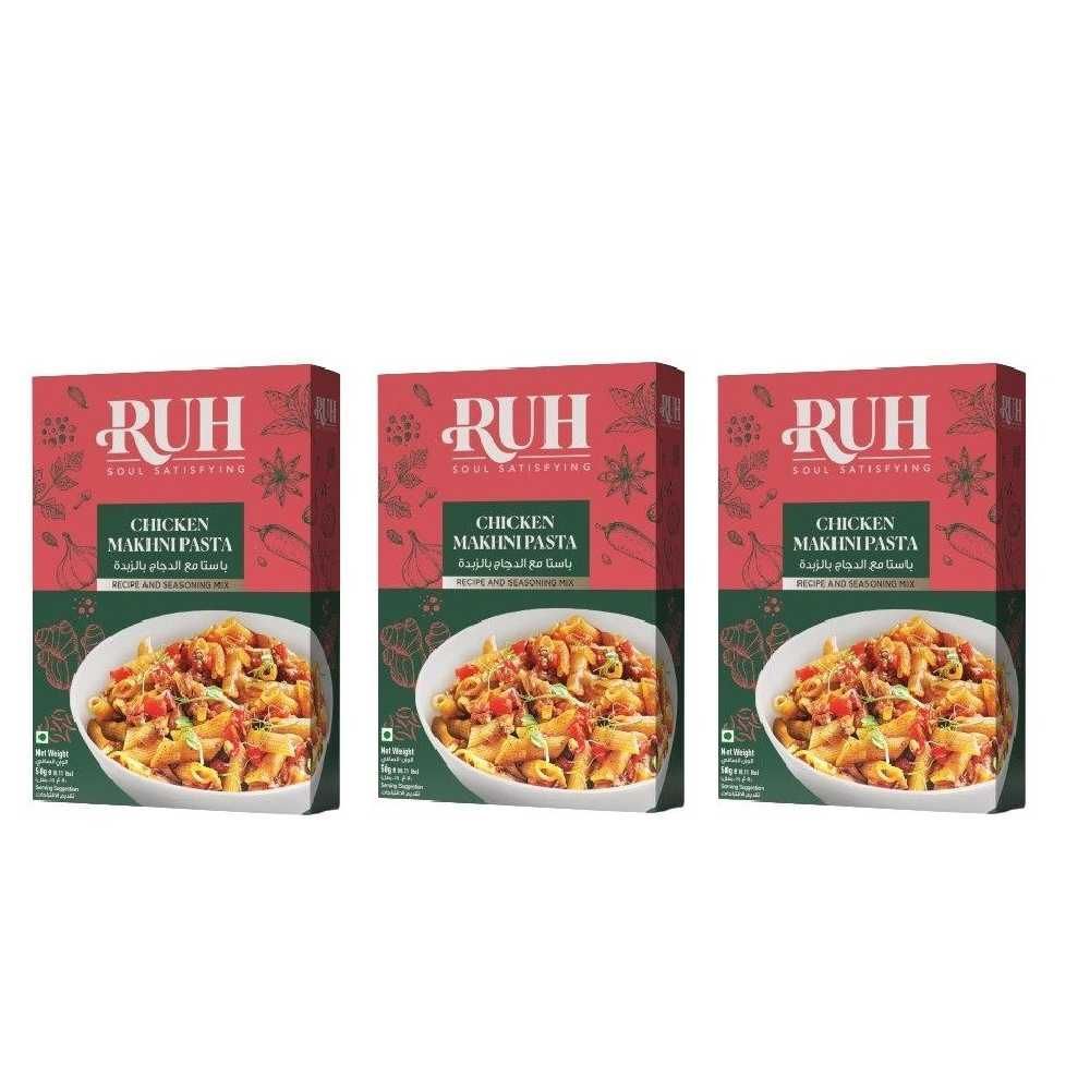 اشترِ Ruh Chicken Makhni Pasta 50g x 3 pcs أونلاين في UAE | طلبات UAE