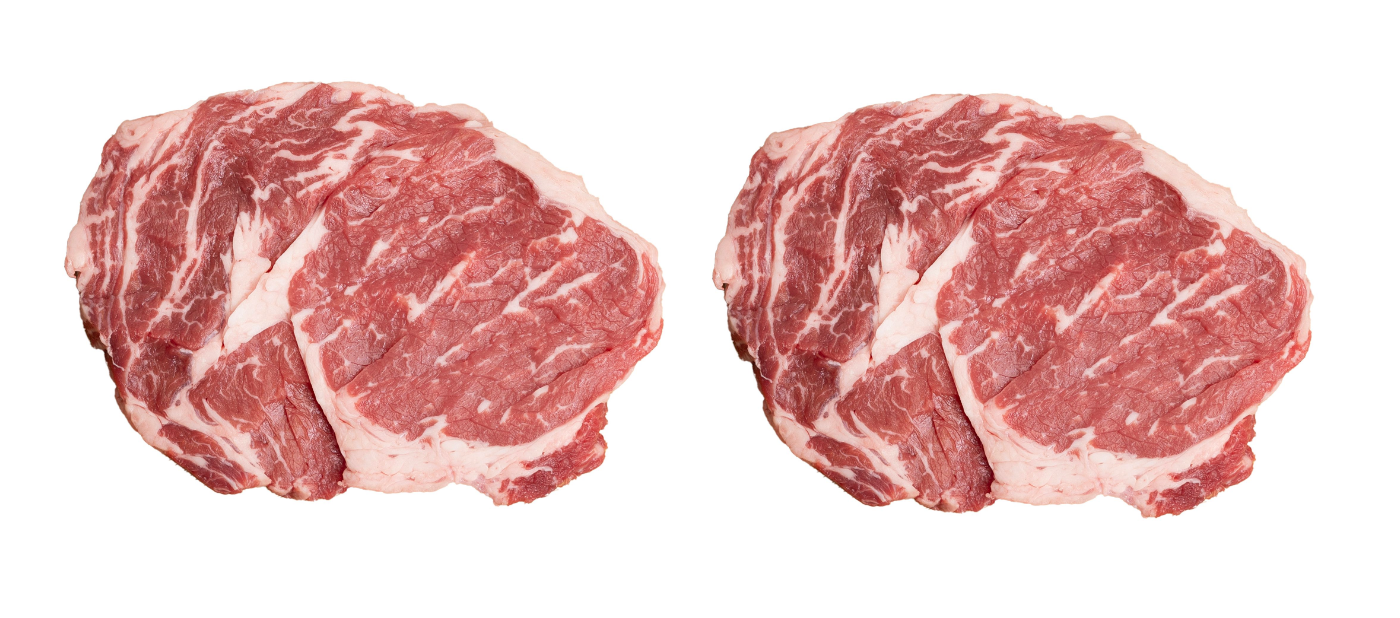 Buy Australian Grain Fed Ribeye Beef, 200g x 2 Online in UAE | Talabat UAE