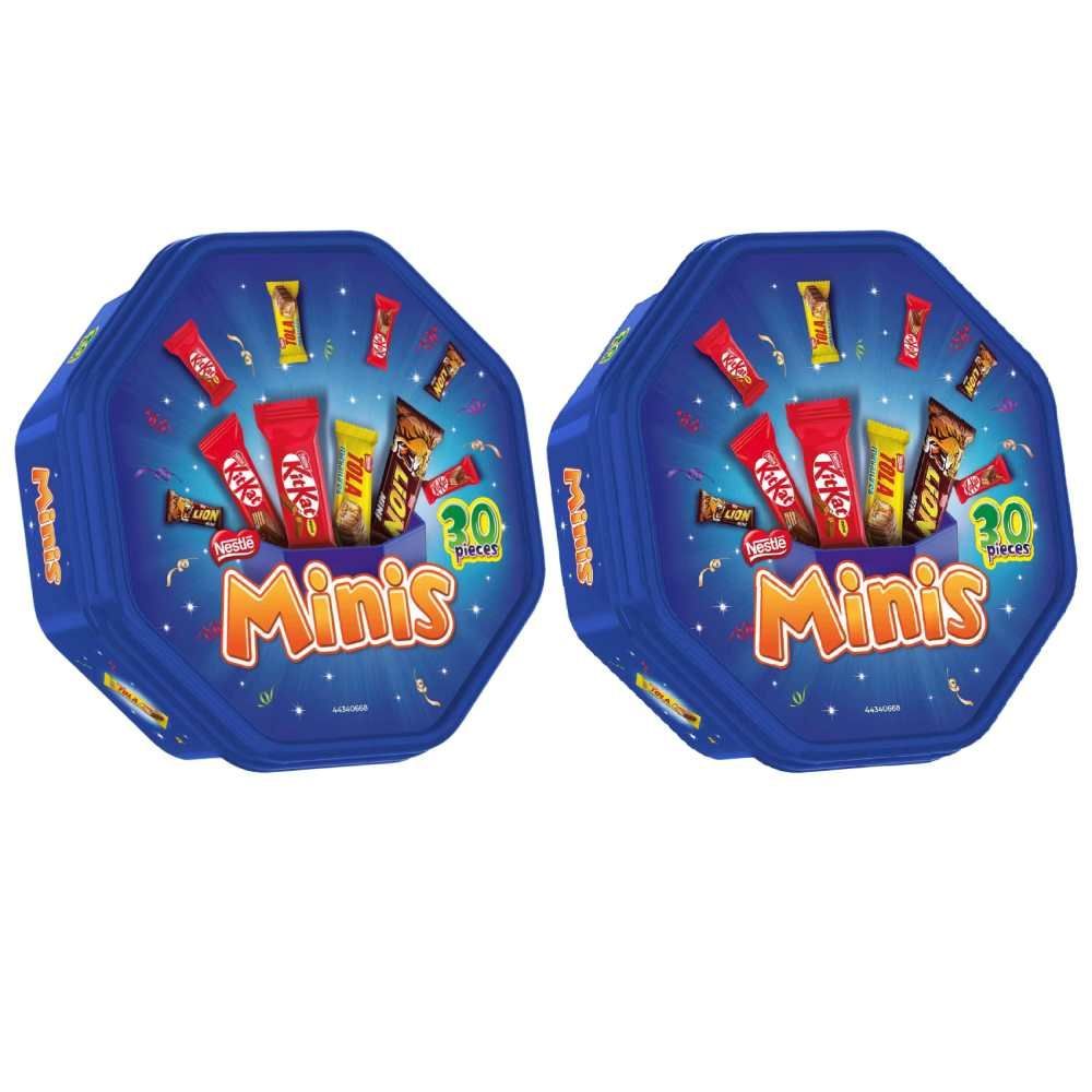 اشترِ Nestle Mini Mix Chocolate Wafer Bars 385g x 2 أونلاين في UAE ...