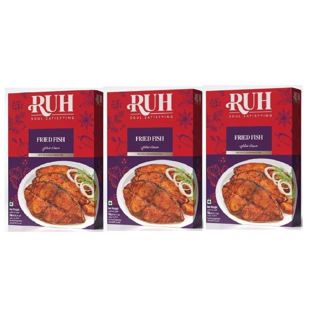 Buy Ruh Fried Fish 50g x 3 pcs Online in UAE | Talabat UAE