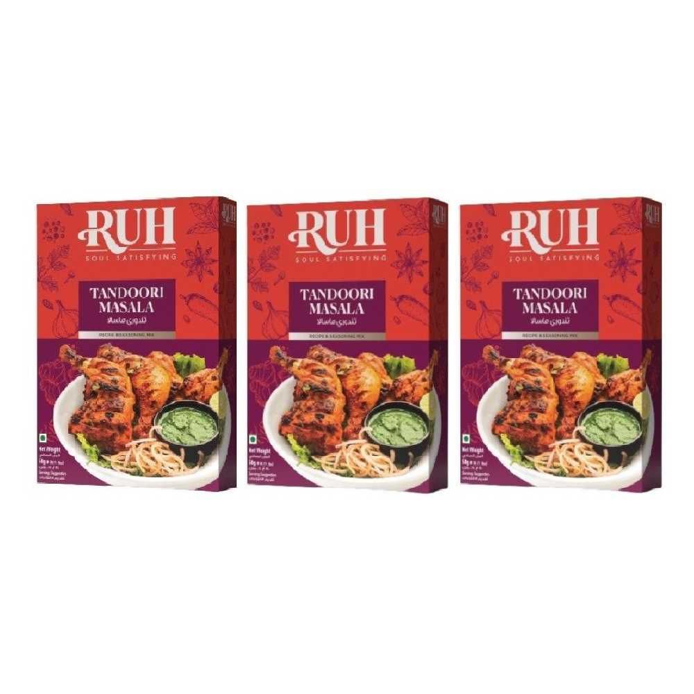اشترِ Ruh Tandoori Masala 50g x 3 pcs أونلاين في UAE | طلبات UAE