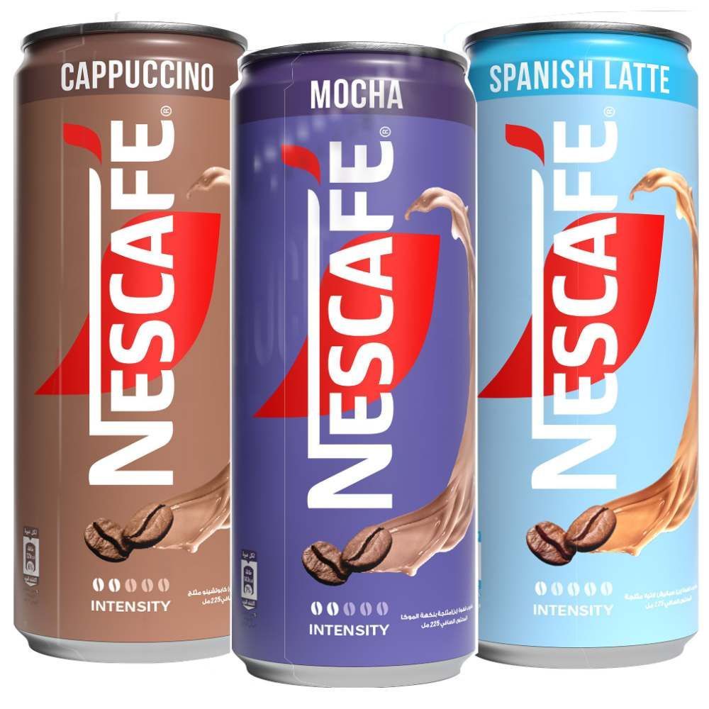 اشترِ Nescafe On-The-Go Iced Coffee New Collection 225ml x 3 Pcs ...