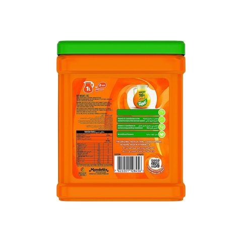 Tang Orange Flavored Instant Drink Powder Tub 2kg delivery in ...