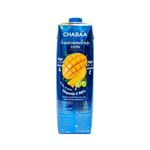 Chabaa Mango & Grape Juice 1L delivery in Bangladesh | foodpanda