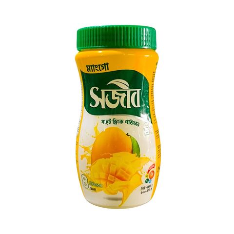 Sajeeb Soft Drink Powder Mango Jar 500g delivery in Bangladesh | foodpanda