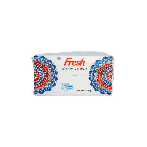 Fresh Hand Towel 1 Ply (Assorted) 250 Pieces delivery in Bangladesh ...