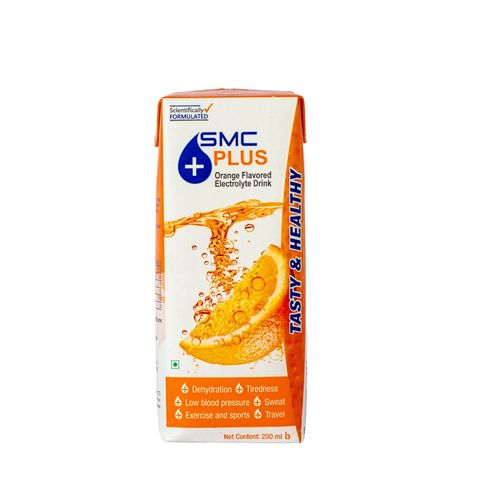 SMC Plus Electrolyte Drinks Orange 200ml delivery in Bangladesh | foodpanda