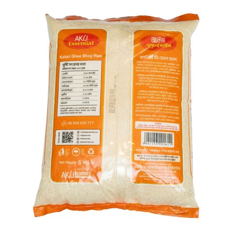 Akij Essential Katari Ghee Bhog Rice 5kg delivery in Bangladesh | foodpanda