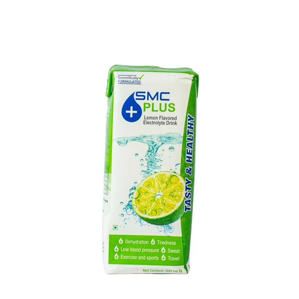 SMC Plus Electrolyte Drinks Lemon 200ml delivery in Bangladesh | foodpanda