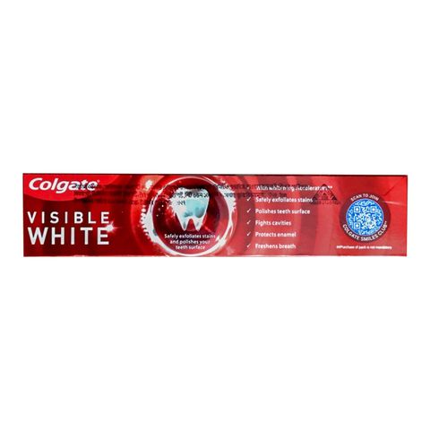 Colgate Visible White Red Toothpaste 100g delivery in Bangladesh ...