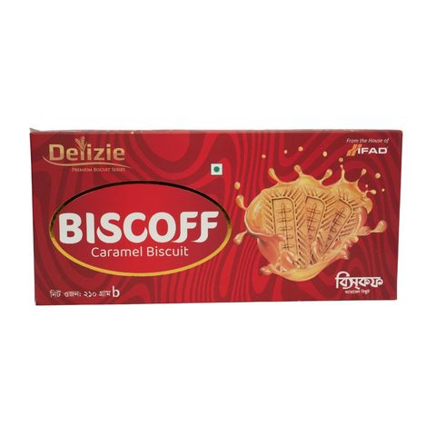 Ifad Delizie Biscoff Caramel Biscuit 210g delivery in Bangladesh ...