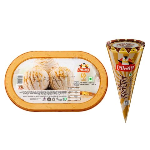 Buy Polar Doi Ice Cream 1L & Get Polar Carnival Hazelnut Cone Ice Cream ...