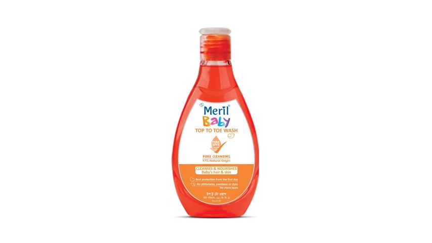 Meril Baby Top To Toe Wash 200ml delivery in Bangladesh | foodpanda