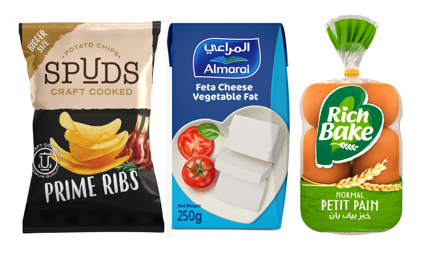 Buy Spuds Craft Cooked Prime Ribs 40-50 Gm + Almarai Plain Feta Cheese ...