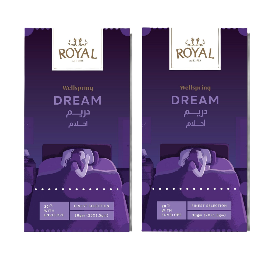 Buy Royal Dream WellSpring 20 Envelopes X2 Online in Egypt | Talabat Egypt