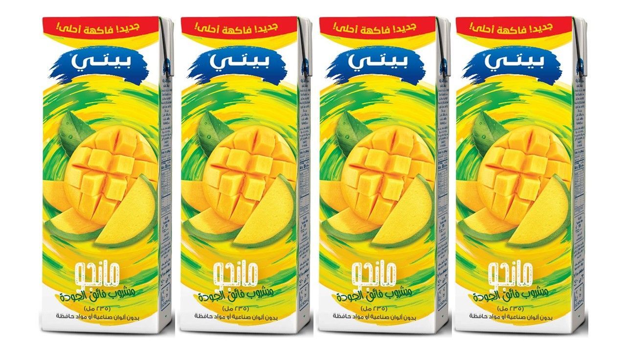 Buy Beyti Mango Juice 235ml x4 Online in Egypt | Talabat Egypt
