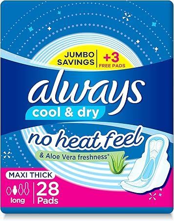 Buy Always Thick Super Trio Feminine Pads, 30 Pads Online in Egypt ...