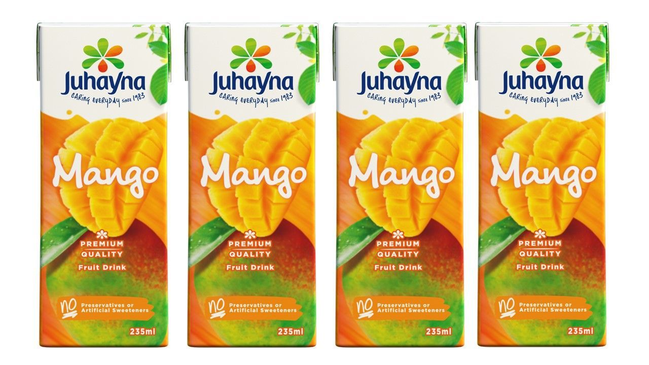 Buy Juhayna Classic Mango Juice, 235ml X4 Online in Egypt | Talabat Egypt