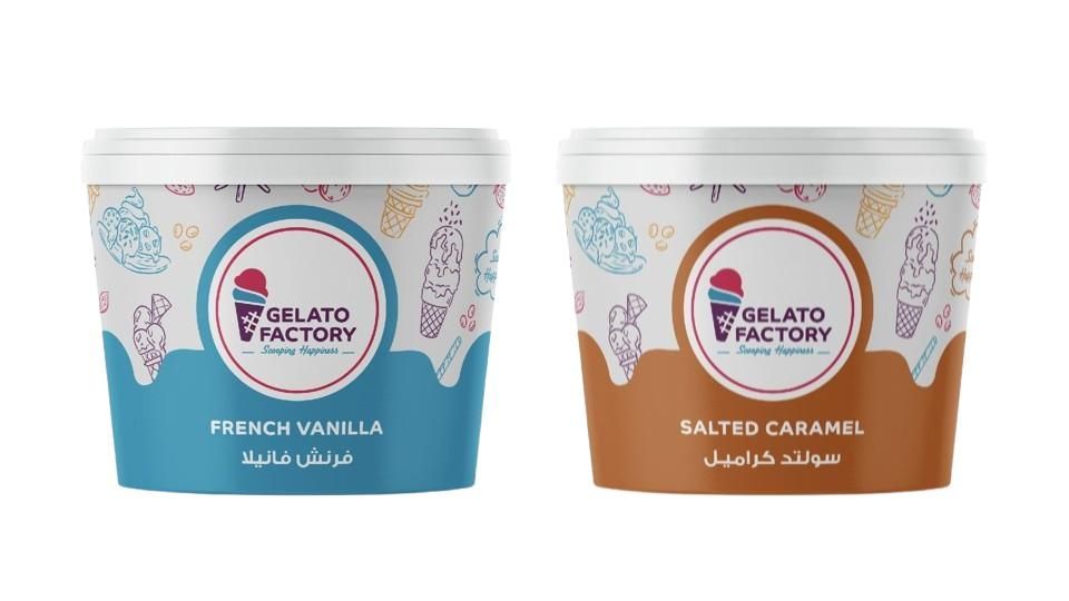 Buy Gelato Factory French Vanilla Ice Cream, 500ml + Gelato Factory ...