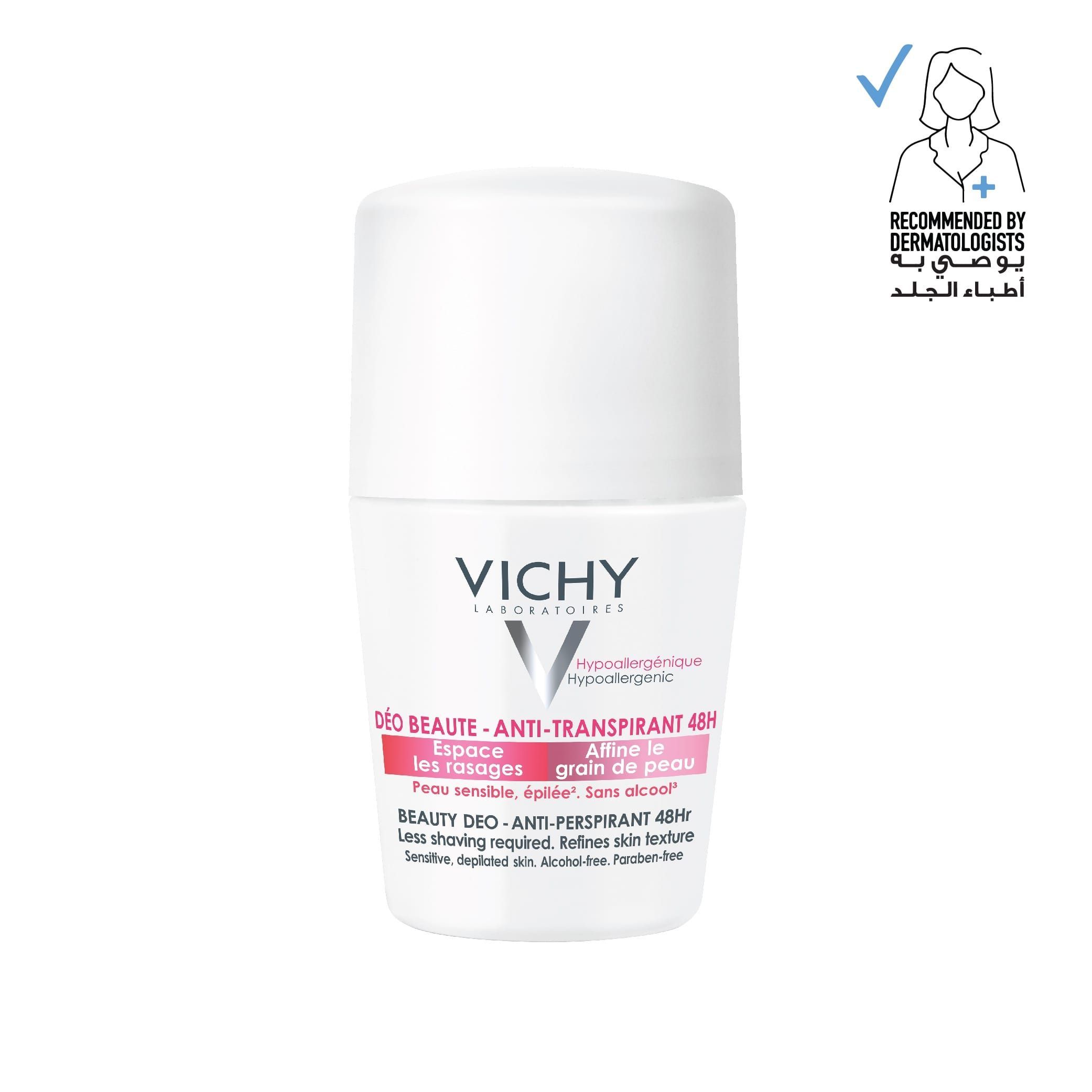 Buy Vichy 48 Hours Anti Perspirant Beauty Deodorant for Women, 50ml ...