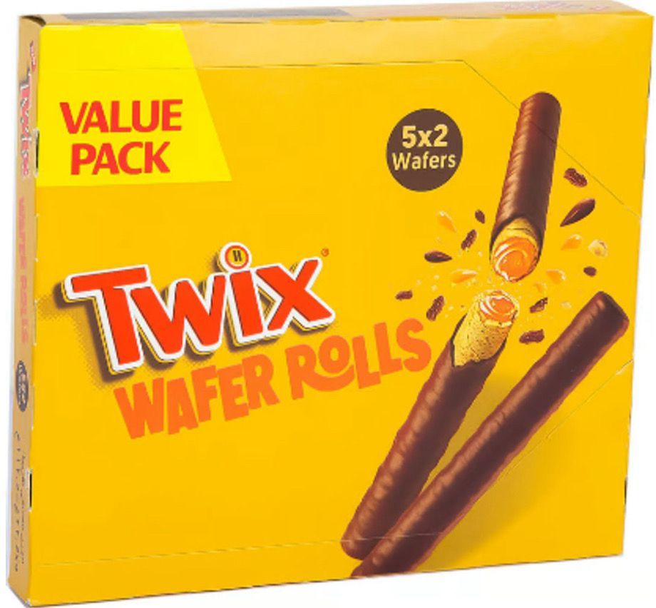 Buy Twix Caramel Wafer Rolls Value Pack, 5x22.5g Online in Egypt ...